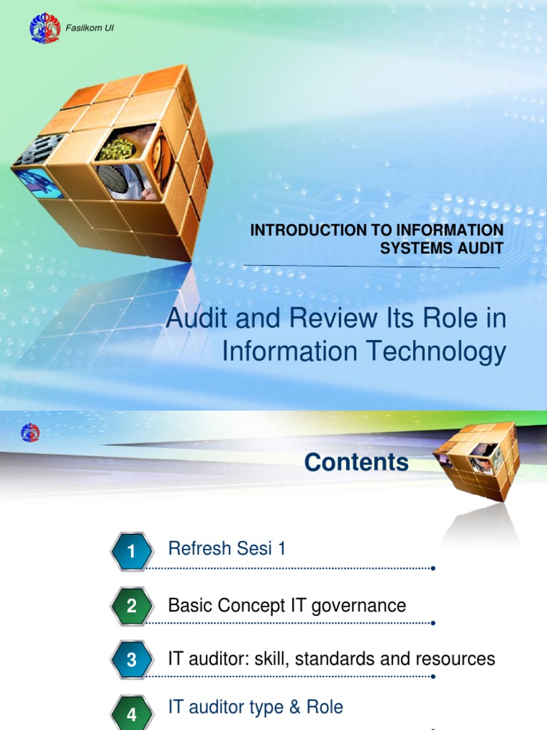 Audit and Review Its Role in Information Technology | PDF | Information ...
