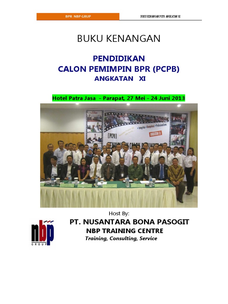 Buku Kenangan PCPB XI | PDF