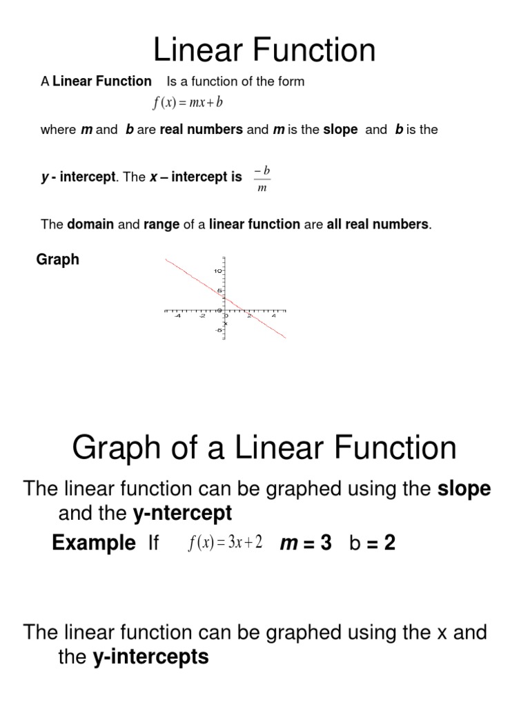 Linear Function | PDF | Supply And Demand | Derivative