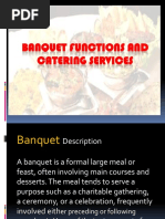 Overview of Banquet Catering Services | PDF