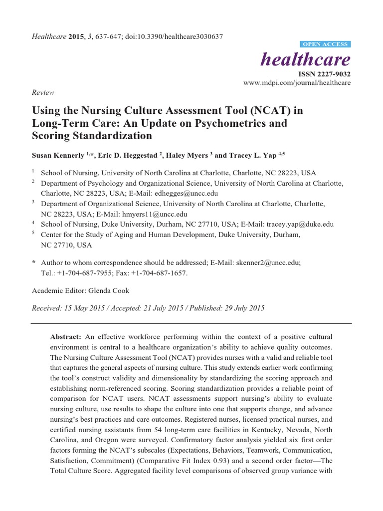 Healthcare | PDF | Nursing | Data Analysis