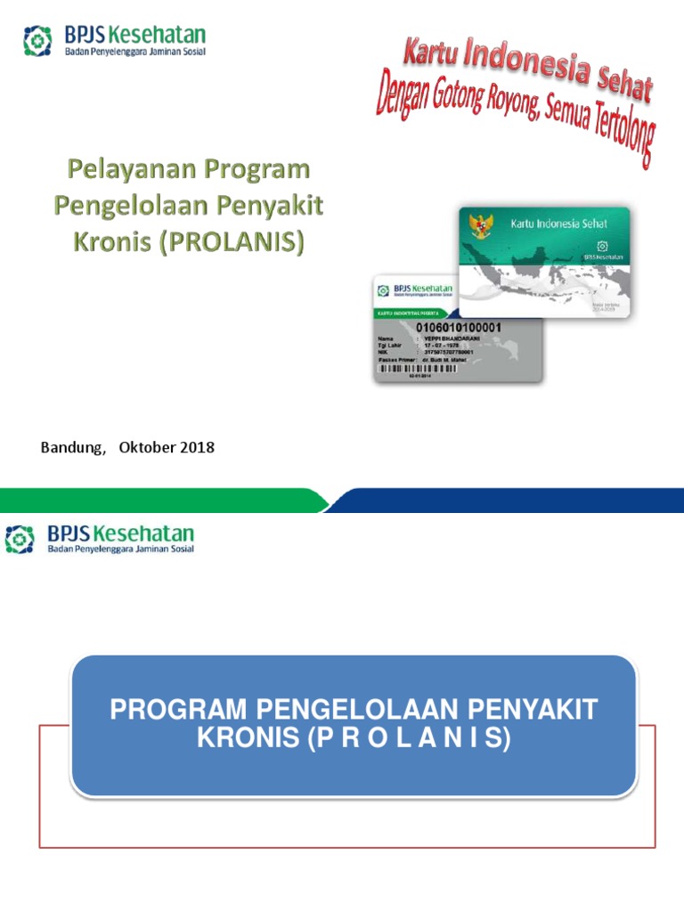Ketentuan Pelayanan Peserta PRB Dan Prolanis Di Era JKN New - 2018 PDF ...
