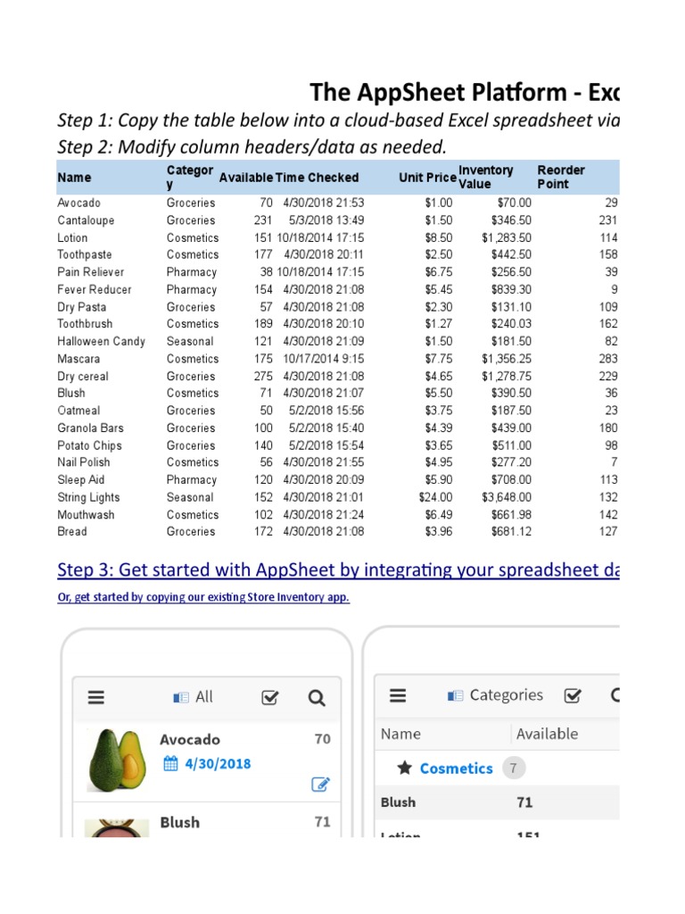 Store Inventory Management Template | PDF | Computing | Business