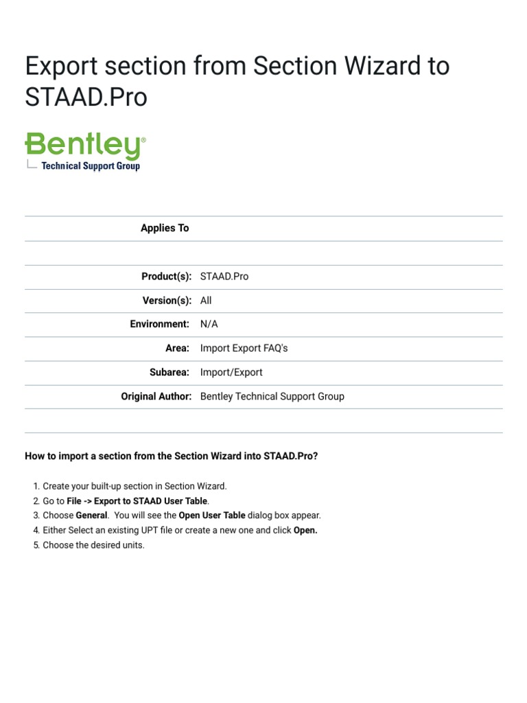 How to Export a Custom Section from Section Wizard and Import it into ...