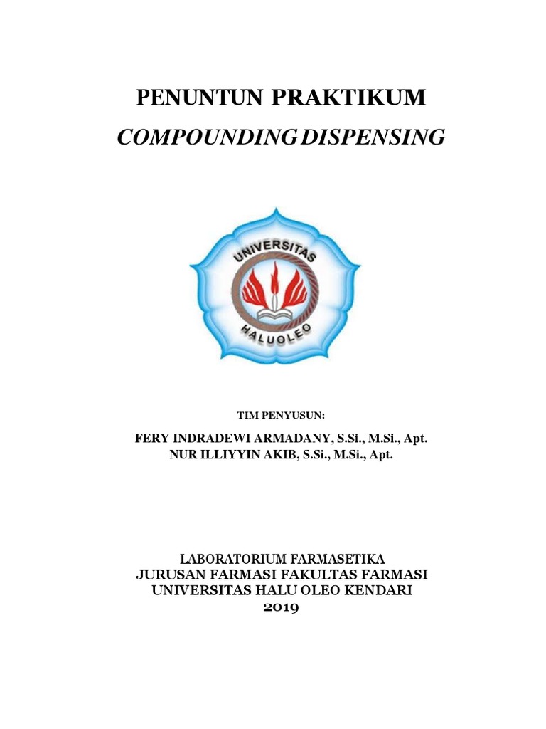 Buku Praktikum Compounding Dispensing (2) - Dikonversi | PDF