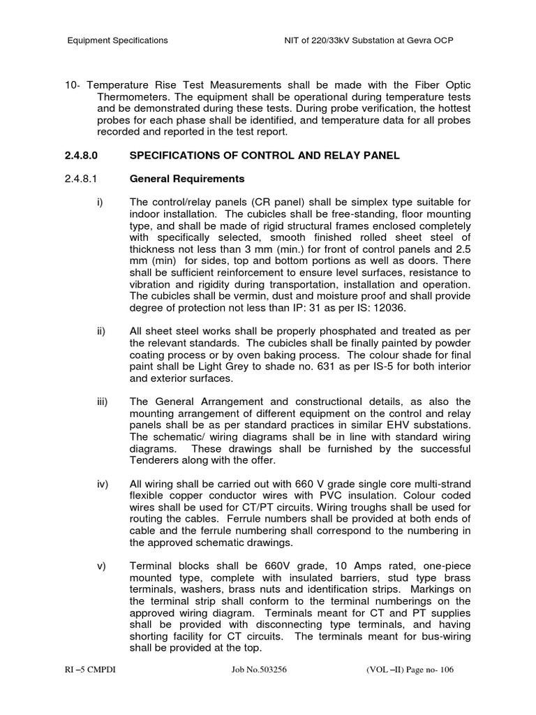 C R Panel Pdf Pdf Relay Electrical Wiring