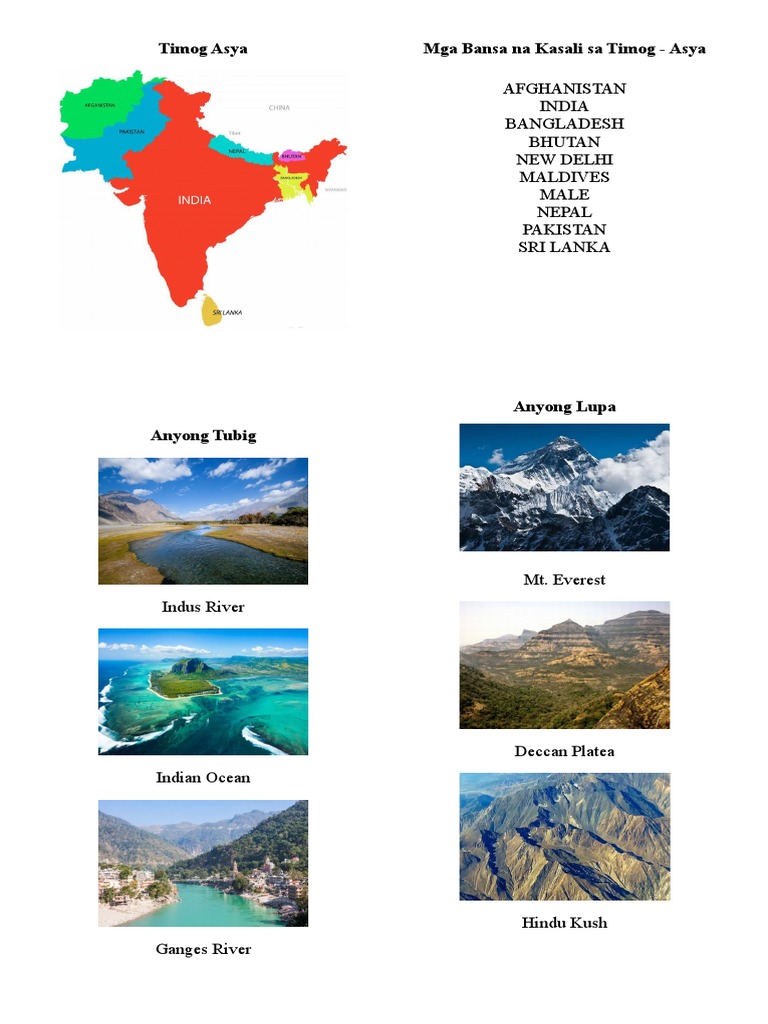 Timog Asya | PDF | Persian Gulf | Languages Of Asia