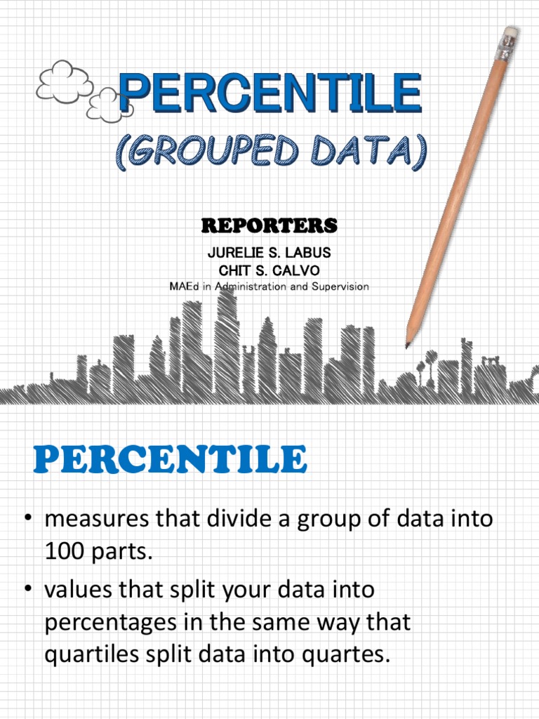 Percentile S Pdf Percentile Statistical Analysis