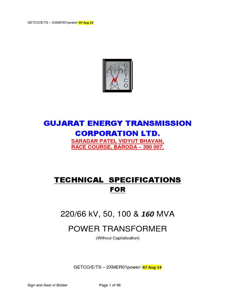 STAR STAR 220 66KV Xmer | PDF | Transformer | Inductor