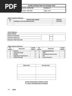 Holiday Test Procedure | PDF | Quality Assurance | Paint