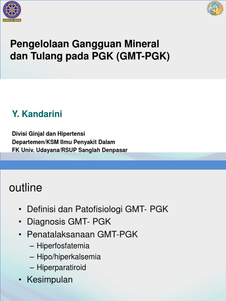 Penatalaksanaan GMT pada PGK | PDF