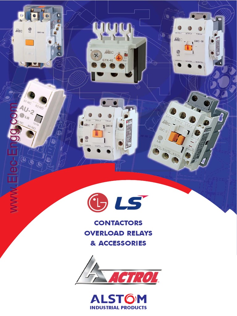 Alstom Contactors | PDF | Relay | Power (Physics)