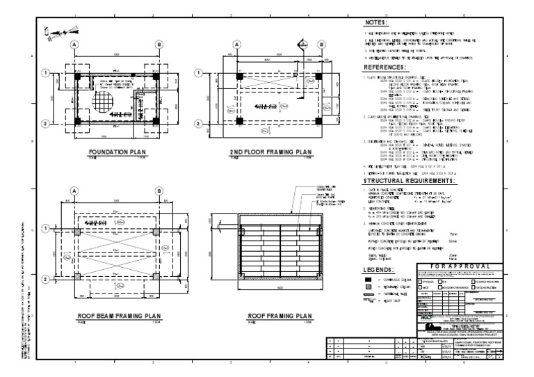 Sample Structural Plan | PDF | Engineering | Economic Sectors