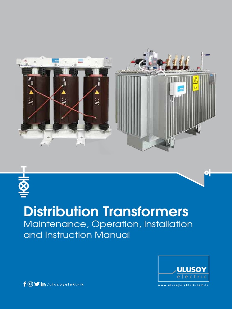 Transformer Maintenance Operation Installation Instruction Manual en ...