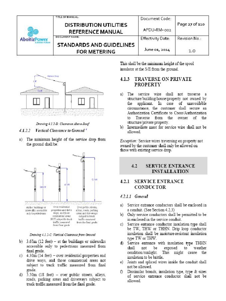 Davao Light Multi Guidelines | PDF