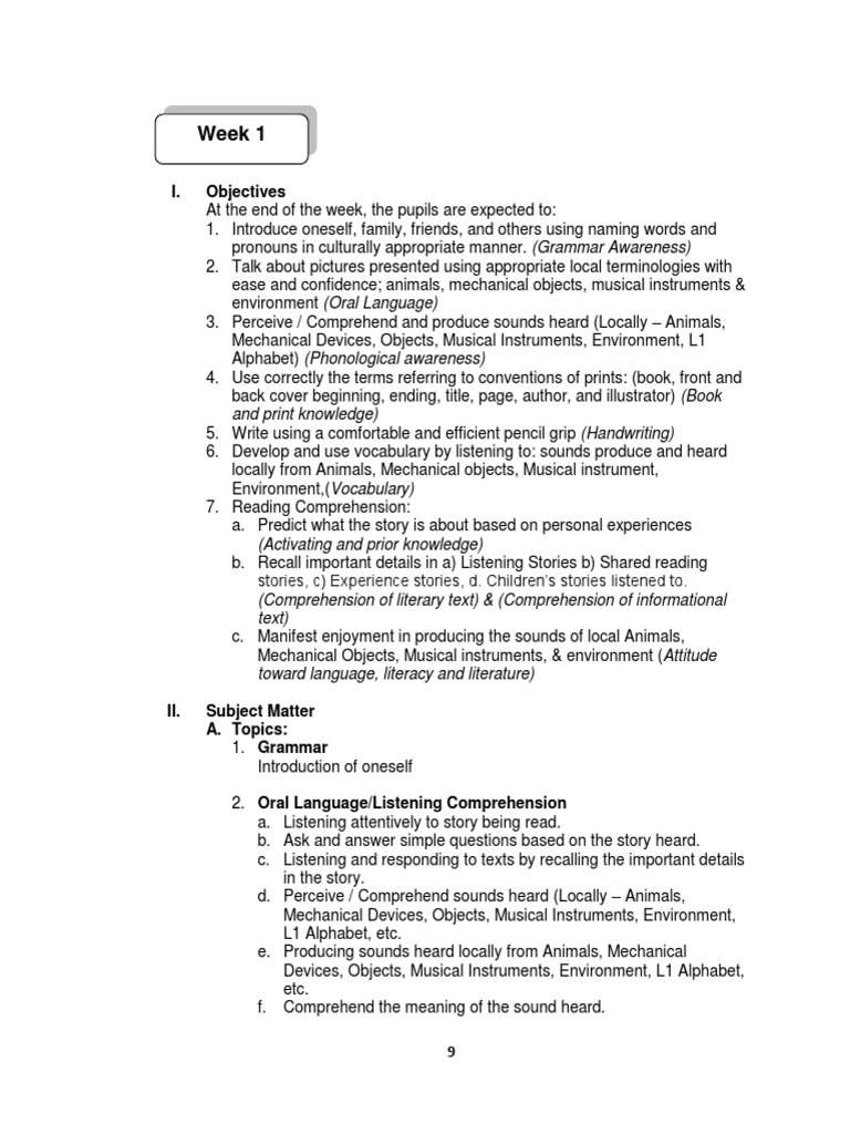 Sinugbuanong Binisaya Teacher's Guide Q1-4 PDF | PDF | Reading ...