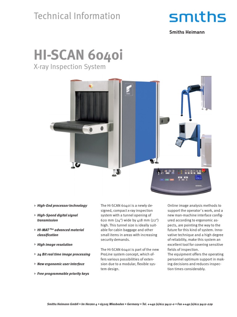 6040 | PDF | X Ray | Electrical Engineering