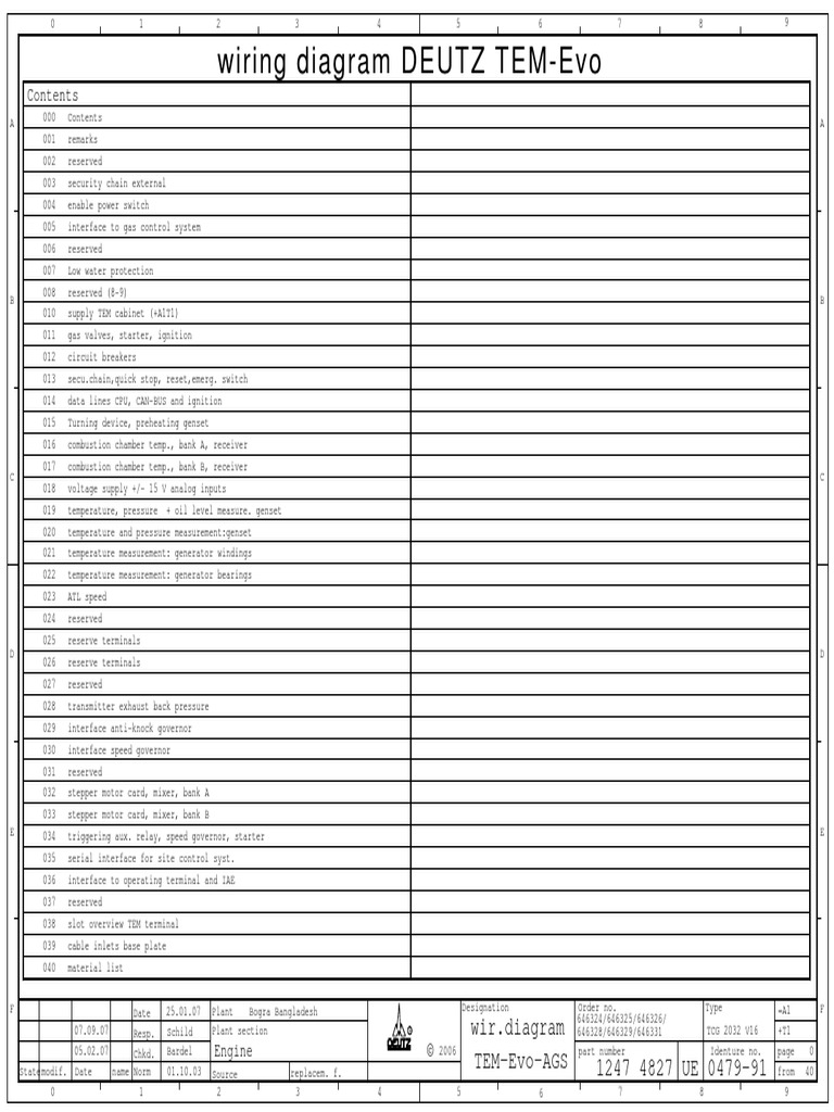 TEM Evo Wiring Diagram | PDF | Valve | Components