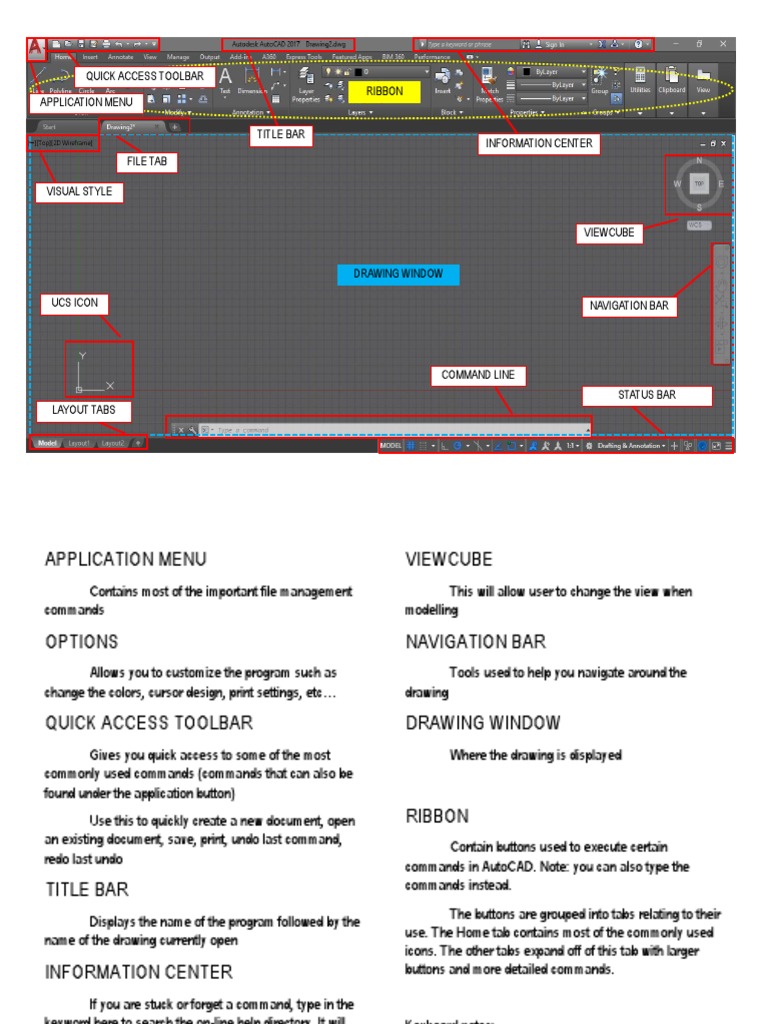 Ribbon Application Menu Quick Access Toolbar | PDF | Icon (Computing) | Tab (Gui)