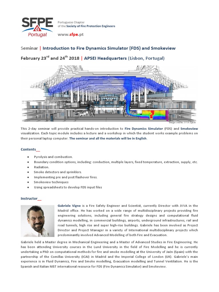 FDS and Smokeview Seminar | PDF | Fires | Engineering