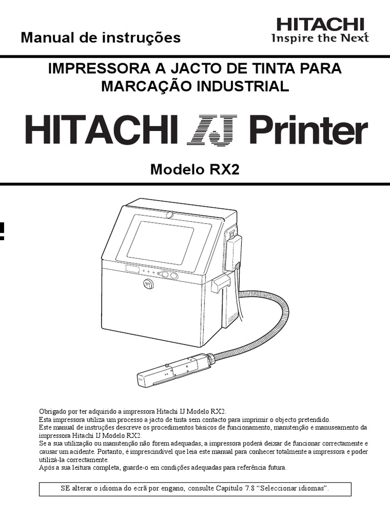 Hitachi PDF | Tinta | Impressora (Computação)