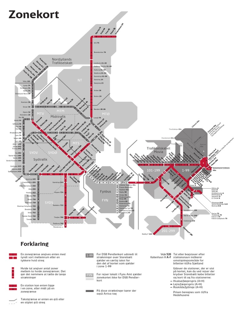 Denmark Zone Map | PDF