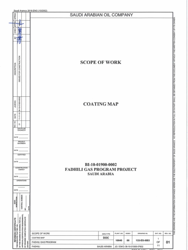 Saudi Aramco Coating Specifications | PDF | Specification (Technical ...