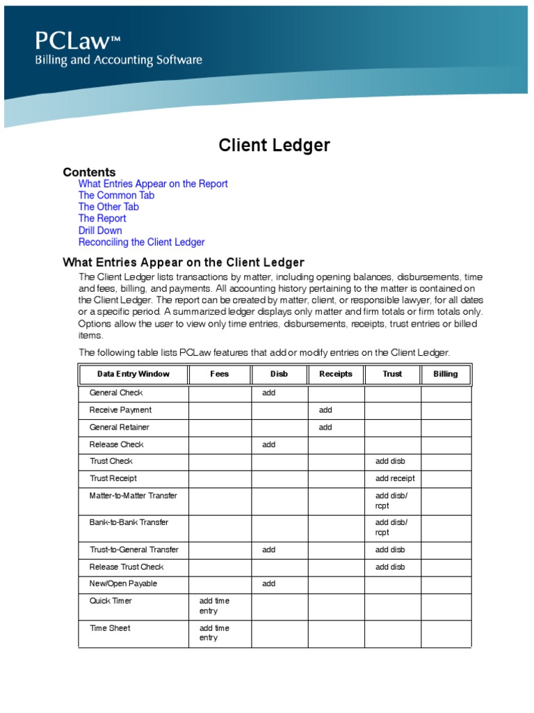 Client Ledger V 10 | PDF | Cheque | Receipt