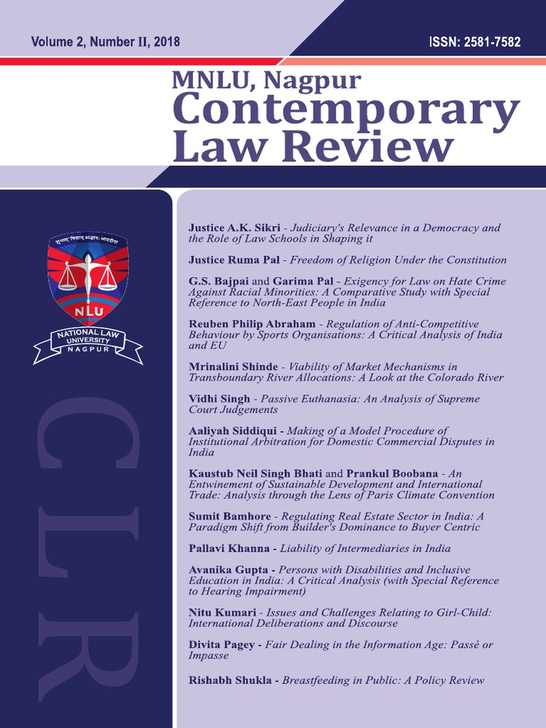 Contemporary Law Review | PDF | Judiciaries | Lawyer