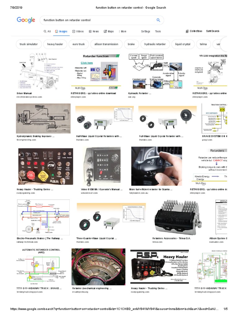 Function Button On Retarder Control - Google Search PDF | PDF | Truck ...