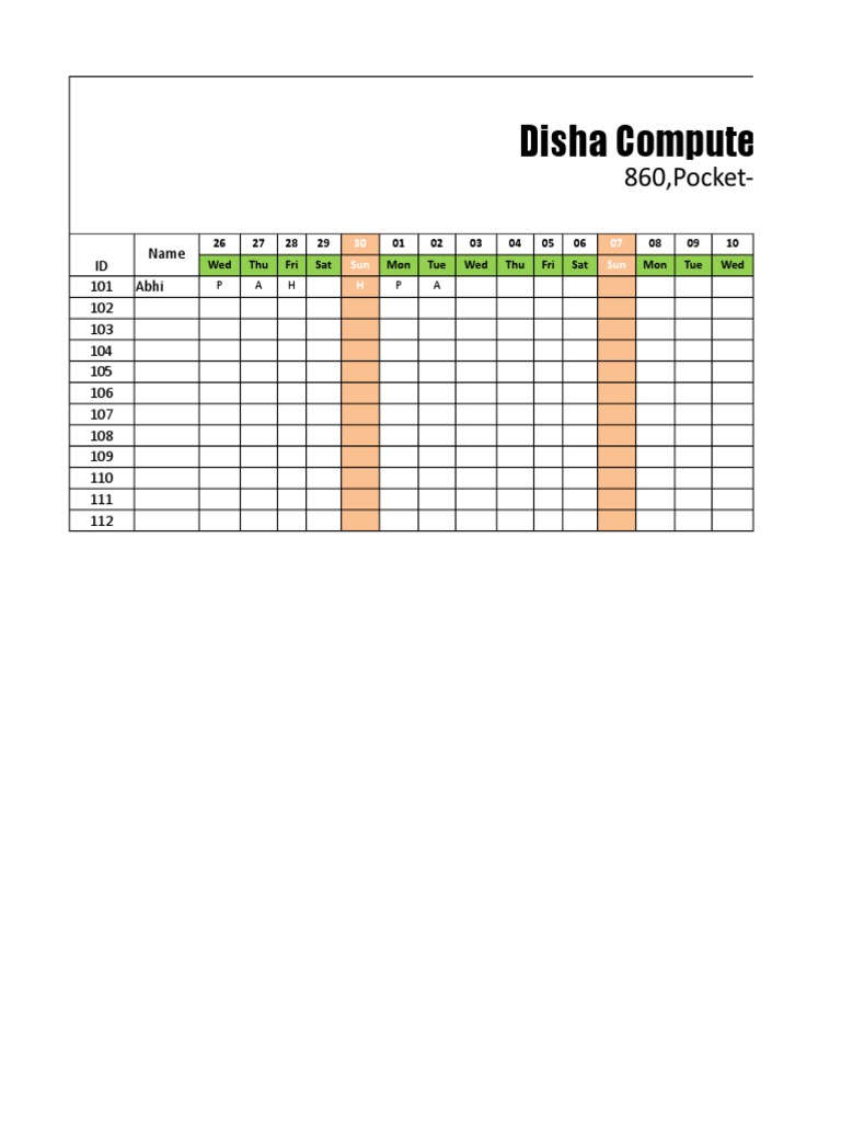 Disha Computer Training Center: 860, Pocket-2, Paschim Puri | PDF