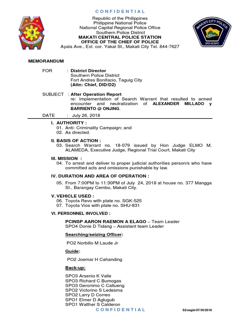 After Operation Report Re SW Onjing | Download Free PDF | Search ...