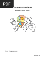 ESL Conversation Questions for Teens & Adults | PDF