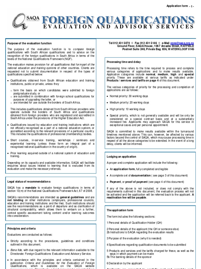 Eq Form | PDF | Mail | Postgraduate Education