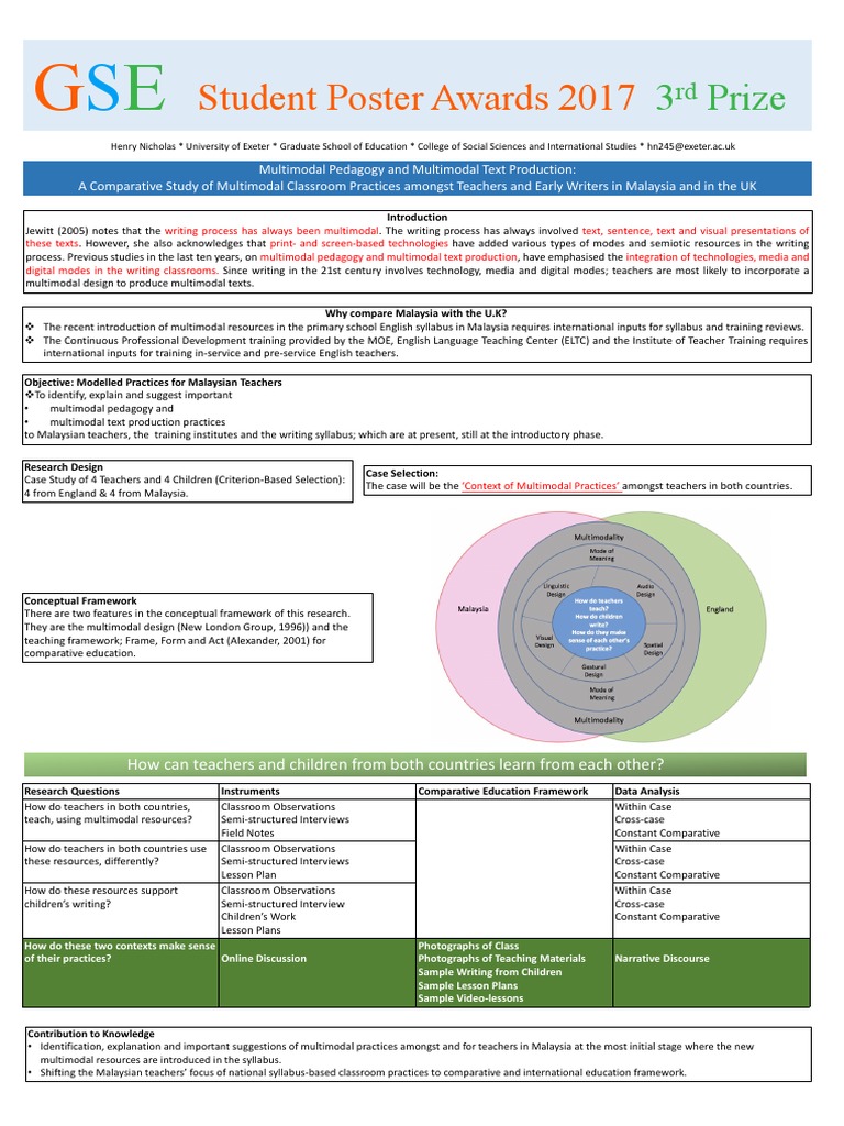 PHD Poster Presentation | PDF | Teachers | Teaching