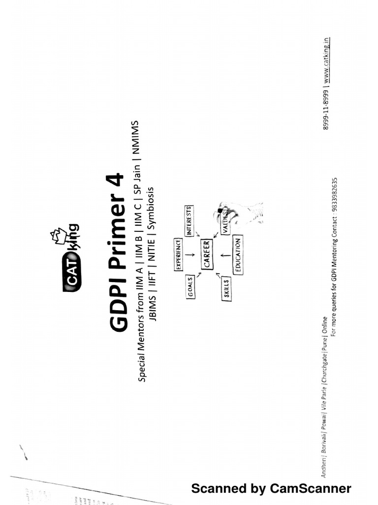 CATKing GDPI Primer 4 PDF | PDF