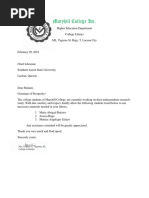 Letter of Rustication by Principal | PDF