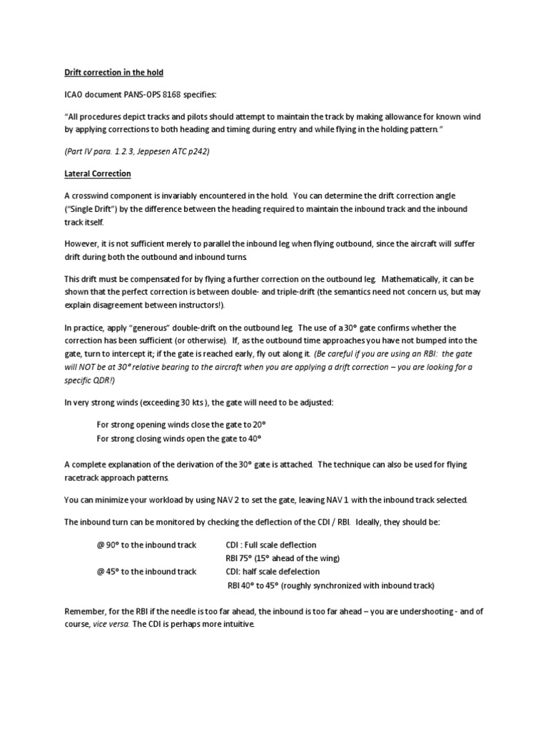 Drift Correction in The Hold | PDF | Nature