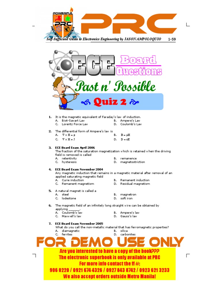 Self-Sufficient Guide To Electronics Engineering by JASON AMPOLOQUIO | PDF | Magnetism ...