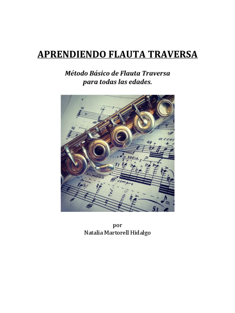 Aprendiendo Flauta Traversa - Básico - Natalia Martorell PDF | PDF ...