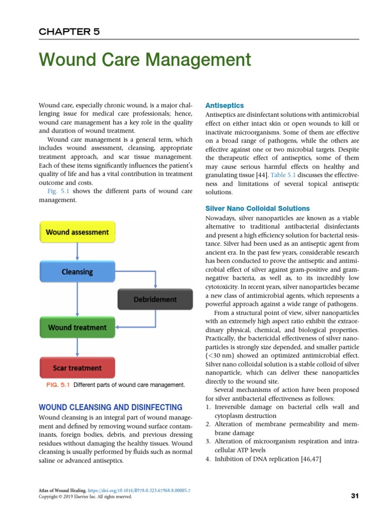 Wound Care Management: Table 5.1 | PDF | Scar | Wound