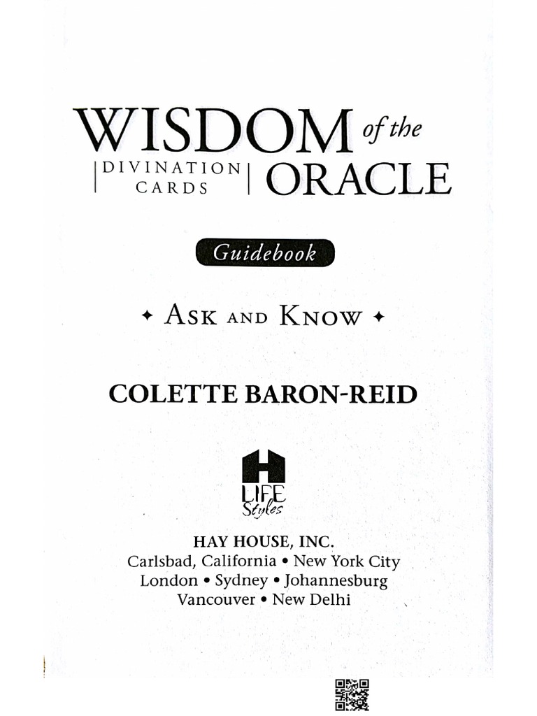 Wisdom Oracle PDF | PDF