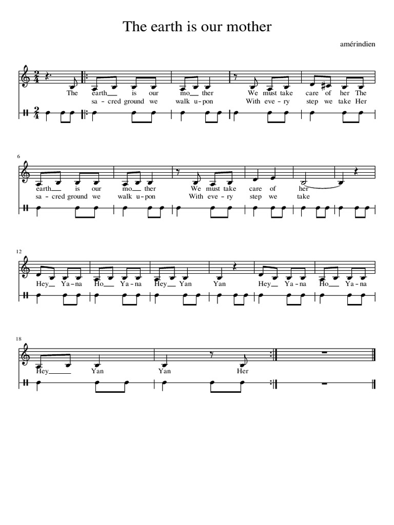 The Earth Is Our Mother | PDF