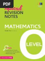 O Level Physics Formula Sheet | PDF | International System Of Units | Force