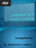 Comparative Police System | PDF | Police | Crime & Violence