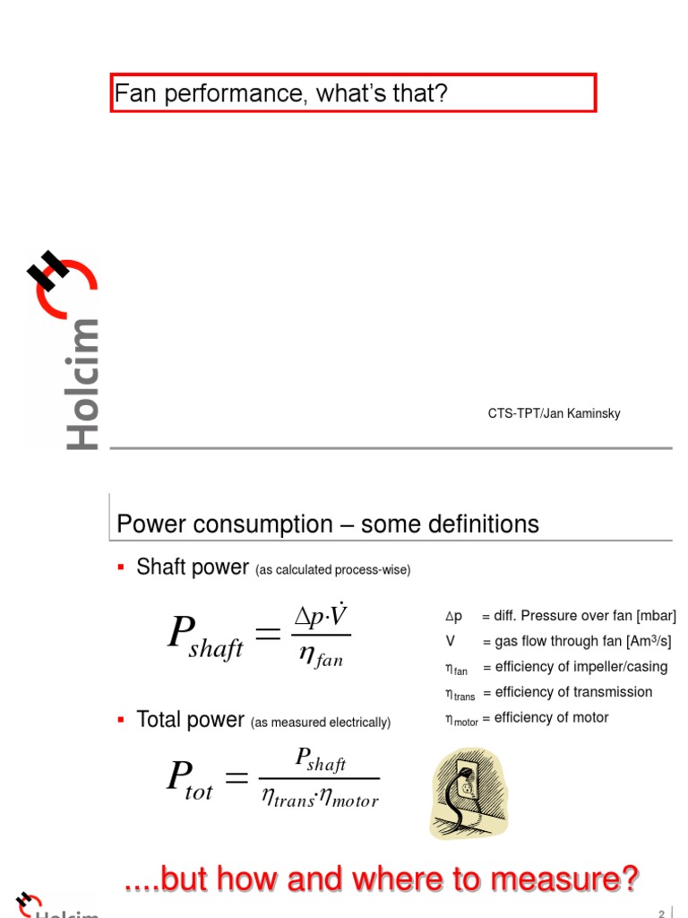 Understanding Fan Performance Metrics | PDF | Gases | Heat Transfer