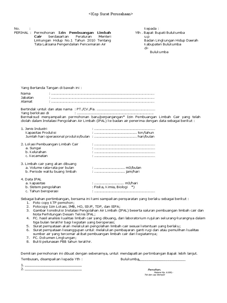 Form 2 Permohonan Iplc | PDF