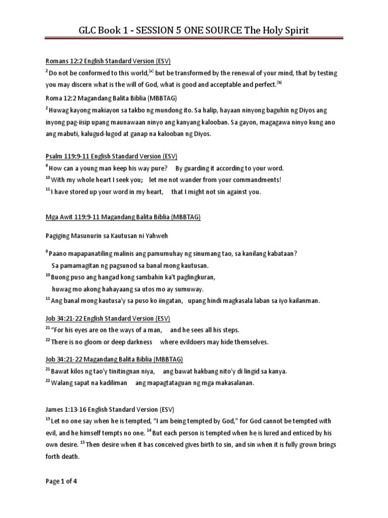 GLC Book 1 Session 5 Readings Eng | PDF