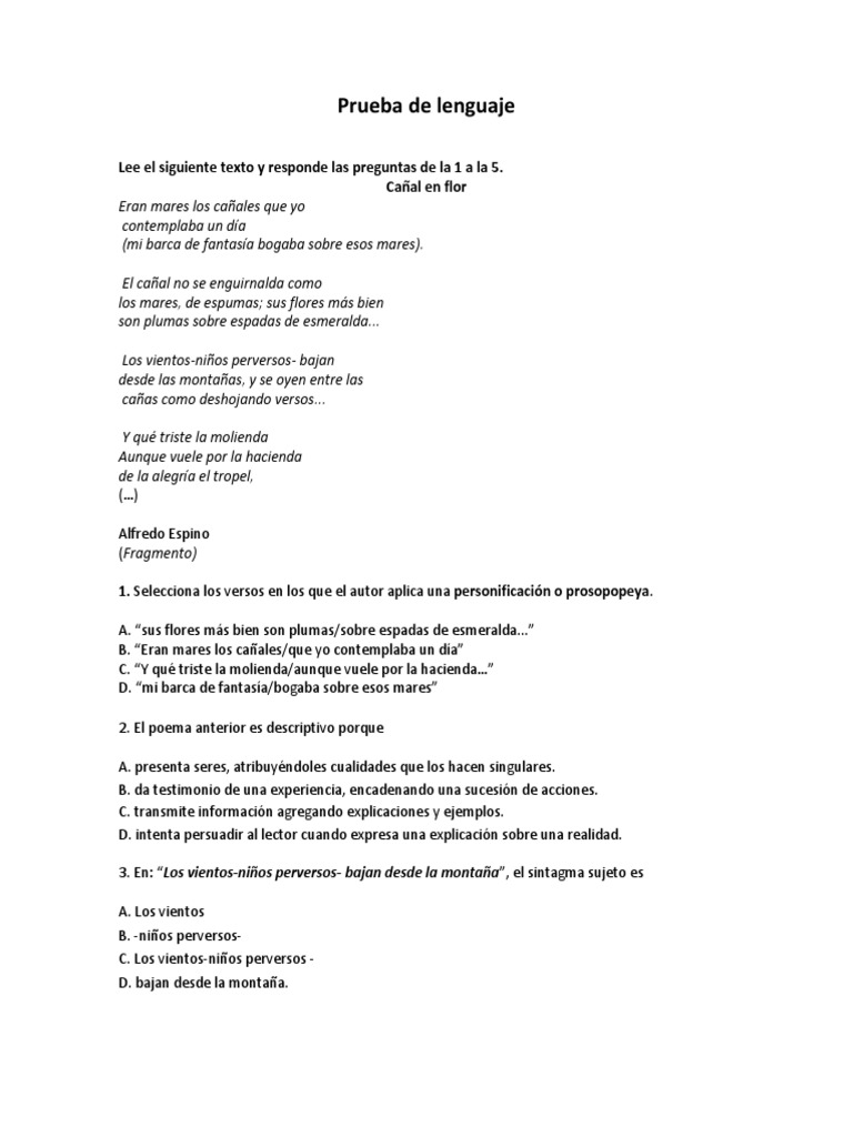 Prueba Diagnostica Sexto Grado | PDF | Dom | México