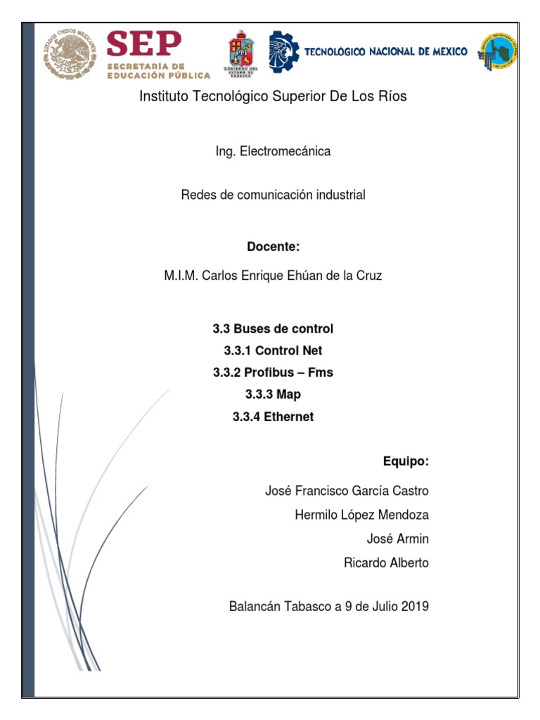 3.3 Buses de Control | PDF | Ethernet | Arquitectura de Computadores